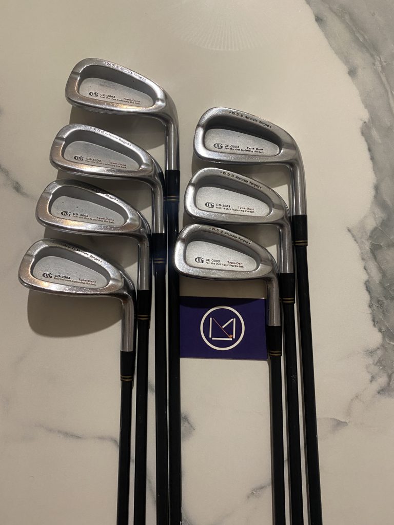 Serie de Fers Miura CB 3003 Regular 5-PW + GW - LMN Golfing