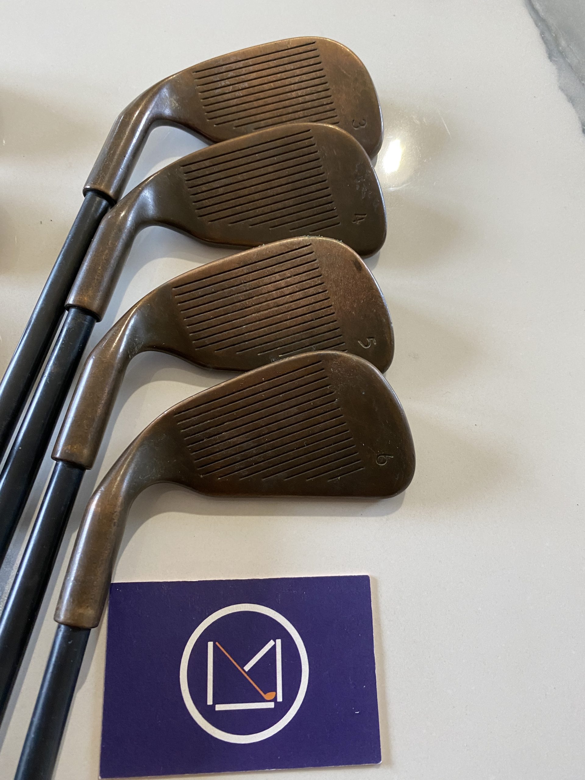 Serie de Fers Ping Eye 2 Beryllium Copper 3-9 + SW Graphite - LMN Golfing